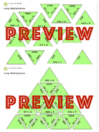 Long Multiplication Tarsia Puzzle Activity | Teaching Resources
