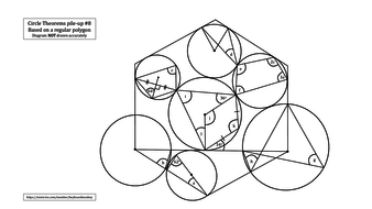 Circle Theorems Revision Exercise #8 | Teaching Resources