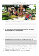 Step by step creative writing / planning worksheet | Teaching Resources