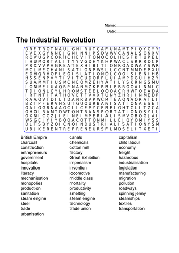 The Industrial Revolution | Teaching Resources