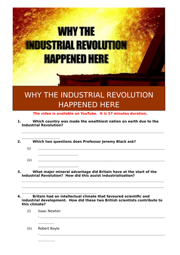 The Industrial Revolution | Teaching Resources