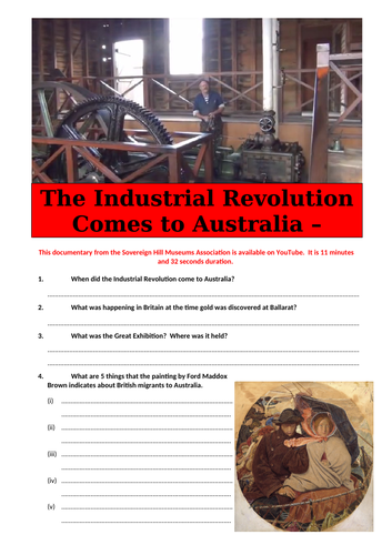 The Industrial Revolution | Teaching Resources
