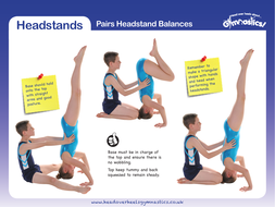 Pair and Trio Gymnastics - Headstand Balances by HeadOverHeels ...