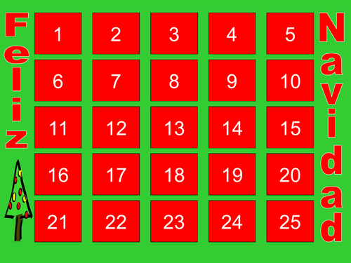 Christmas in Spanish - Feliz Navidad | Teaching Resources