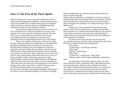 A Christmas Carol lesson plans and resources | Teaching Resources