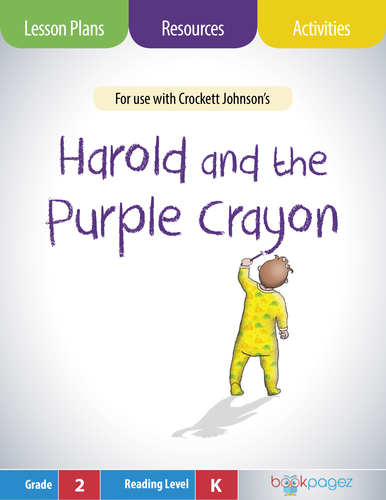 Harold and the Purple Crayon Lesson Plans & Activities Package, Second ...