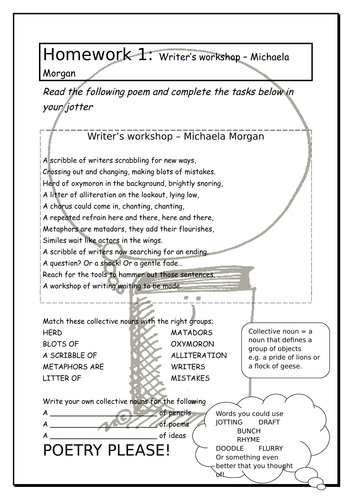 Poetry Please! Poetry Investigation Unit | Teaching Resources