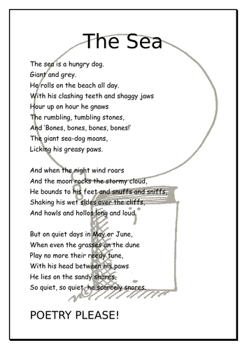 Poetry Please! Poetry Investigation Unit | Teaching Resources