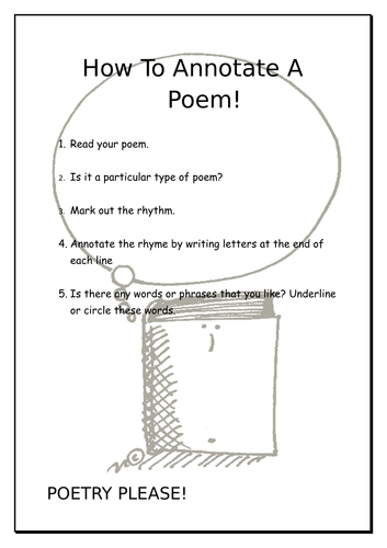 Poetry Please! Poetry Investigation Unit | Teaching Resources