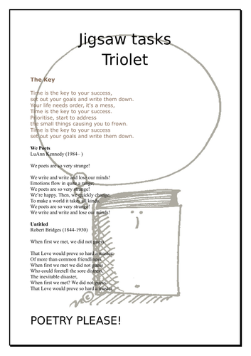 Poetry Please! Poetry Investigation Unit | Teaching Resources