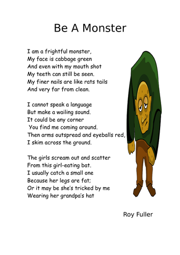 Spooky Poetry Unit of Work | Teaching Resources