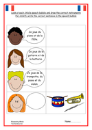 French Lesson and Resources - KS2 - Musical Instruments by ...