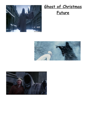 Ghost of Christmas Yet to Come - 'A Christmas Carol' | Teaching Resources