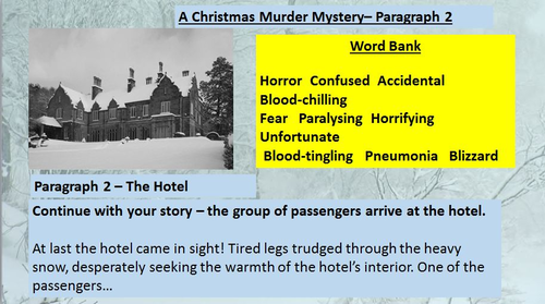 A Christmas Murder Mystery - Complete Lesson | Teaching Resources