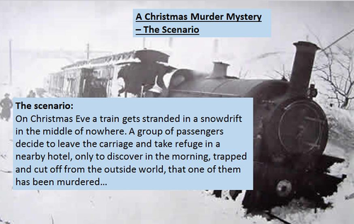 A Christmas Murder Mystery - Complete Lesson | Teaching Resources