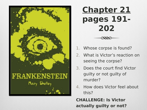 Frankenstein - Teaching Pack | Teaching Resources