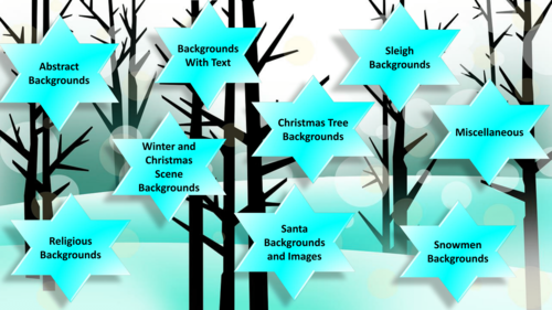 Christmas-Themed Backgrounds | Teaching Resources