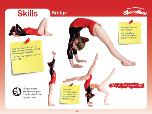 Gymnastics Bridge By Head Over Heels Gymnastics | Teaching Resources