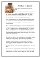 Letter to Daniel - Fergal Keane | Teaching Resources