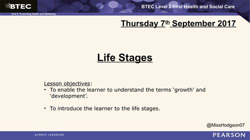 Health and Social Care - Unit 1 Human Growth and Development (EXAM ...