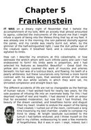 Frankenstein | Teaching Resources