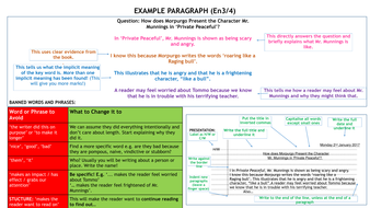 KS3 - Year 7 Essay Writing Support Mat | Teaching Resources