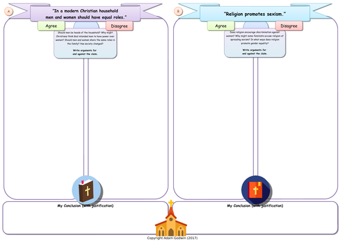 Christianity, Gender Roles, Gender Equality & Sexism [GCSE RS ...