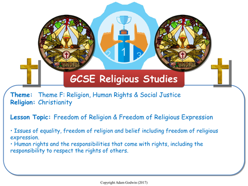 Freedom of Religion & Religious Expression [GCSE RS - Religion, Human ...