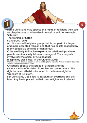 Freedom of Religion & Religious Expression [GCSE RS - Religion, Human ...
