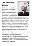 The Beveridge Report Handout | Teaching Resources