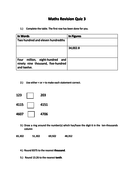 Maths Revision Quizzes Year 6 Cambridge International Curriculum ...