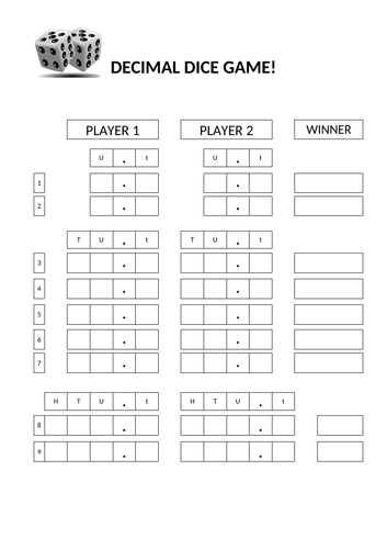 Comparing Decimals - powerpoint, games and worksheets | Teaching Resources