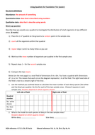 GCSE Ecology new spec for foundation: quadrats worksheet | Teaching ...