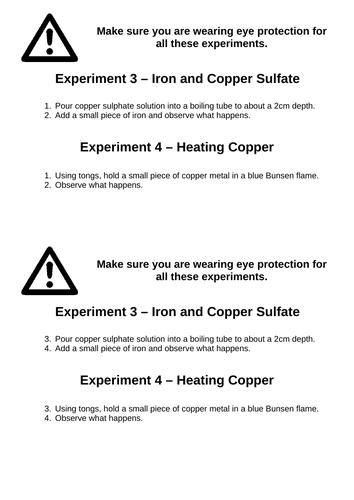 KS3 Unit 8F Chemistry - The Atom (8a Atom, 8b Chemical prop, 8c ...
