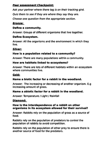 Ecosystems (OFSTED Lesson Observation) Themed on Finding Nemo ...