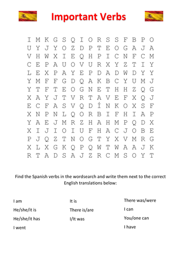 GCSE Spanish - Starters to drill important verbs and opinion phrases ...