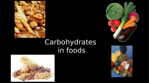Unit 1 Bulk load on Carbohydrates Level 3 Food Science Nutrition ...