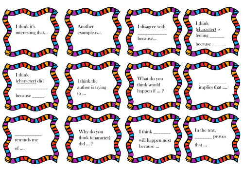 Discussion Exit Tickets | Teaching Resources