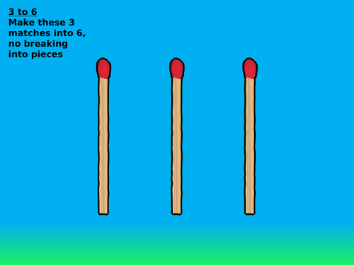 Matchstick Puzzles Problem Solving Lesson. Fun and Engaging! YouTube Preview | Teaching Resources