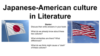 Japanese-American culture - Literature and Identity | Teaching Resources
