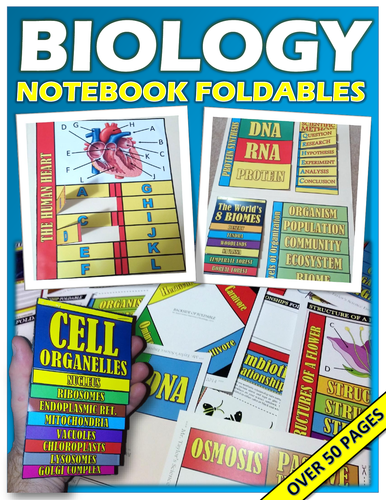 Biology Notebook Foldables | Teaching Resources