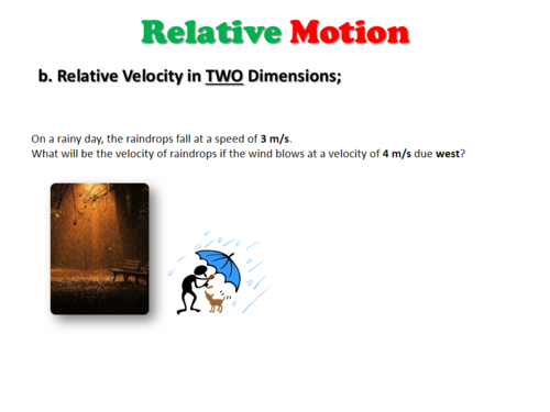 Motion - Relative MOTION – (Relative Velocity) – Lesson Presentation ...