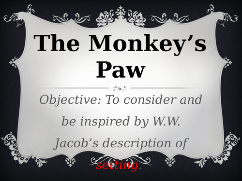 The Monkey's Paw Creative Writing Task | Teaching Resources