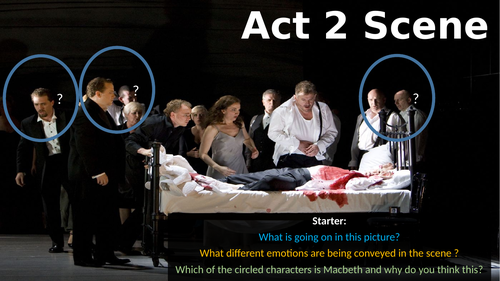 Act 2 Scene 3 Macbeth GCSE English Literature 9-1 | Teaching Resources