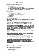 Edexcel Gcse PE PEP support sheet | Teaching Resources