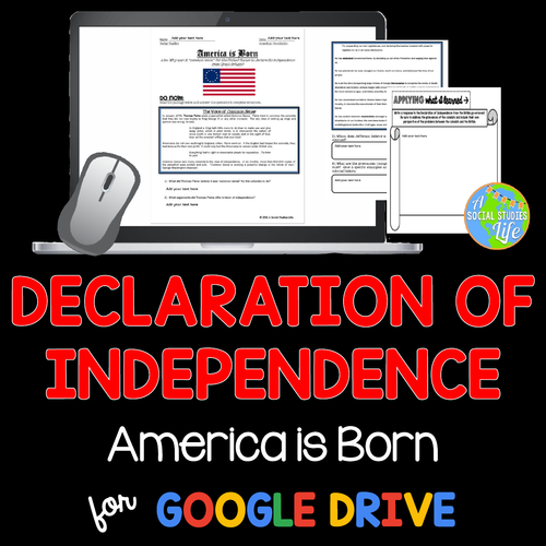 Declaration of Independence | Teaching Resources