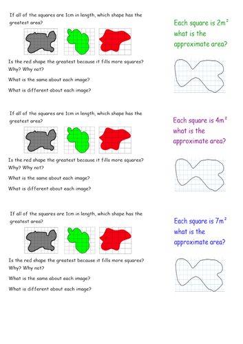 Year 5 WRM Block 5 - Perimeter and Area | Teaching Resources