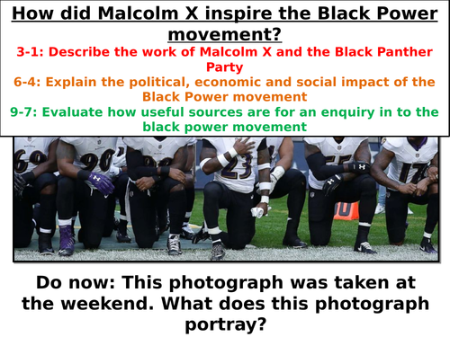 Civil Rights paper 3 Edexcel 9-1 GCSE History scheme of work and ...