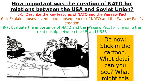 The Cold War paper 2 Edexcel 9-1 GCSE History scheme of work and ...