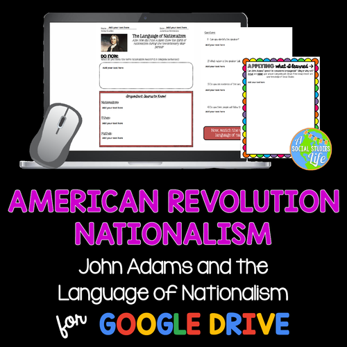 American Revolution Nationalism | Teaching Resources